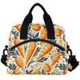 ALAZA Carrots Insulated Lunch Box Large Reusable Cooler Bag with ...