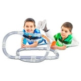 ZOOM TUBES CAR TRAX, 25-Pc RC Car Trax Set with 1 Blue Racer and Over ...