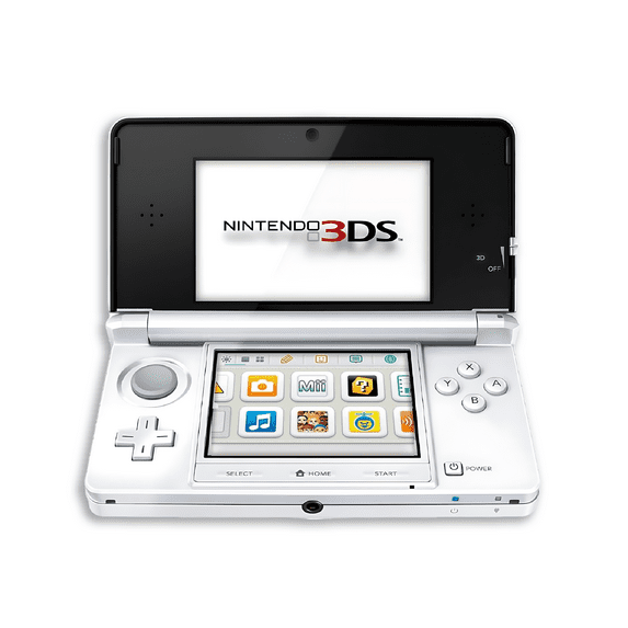 Nintendo Restored Nintendo 3DS Console Ice White Handheld Gaming System ...