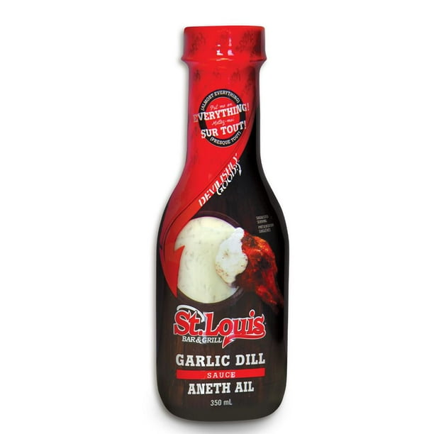 St Louis Bar & Grill Garlic Dill Sauce 350mL, 350mL - Walmart.ca