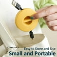 8PCS Retractable Cable Winder, 4 Colors Travel Cord Organizer Keeper ...
