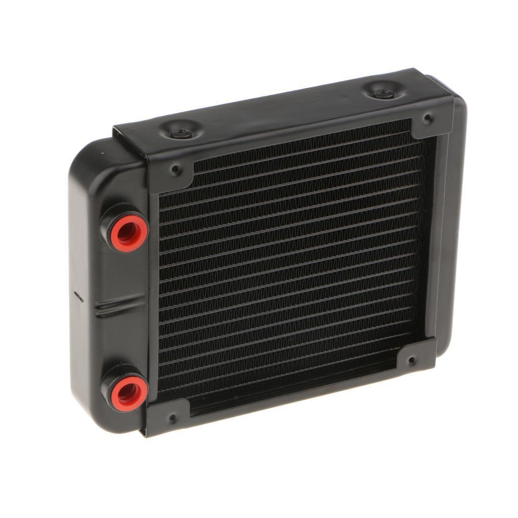 PC Cooling , G1/4inch Threaded 120mm Aluminum Computer Water Cooling 18 ...