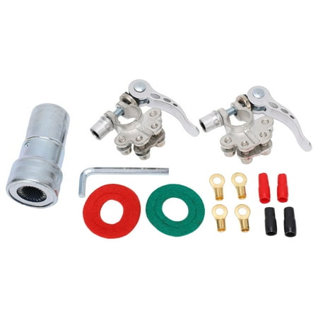 Top Post Battery Terminal, 4 Way Battery Terminal Positive Negative ...