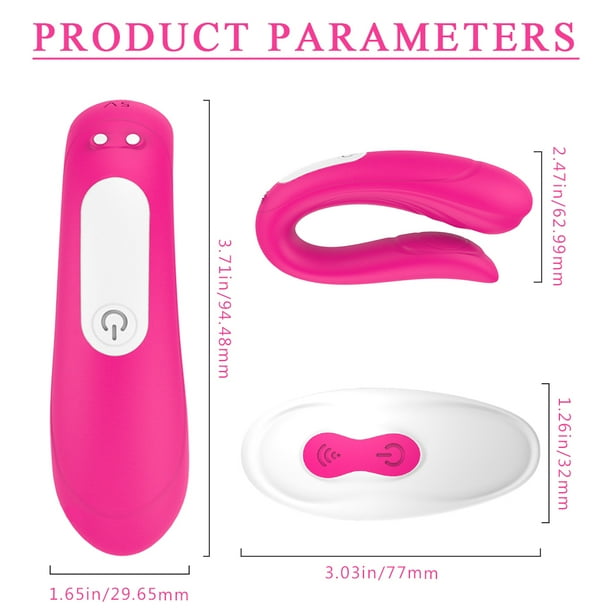 Adult Couple Shared Vibration Device Simulation Dual head Wireless ...