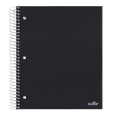 Office Depot® Brand Stellar Poly Notebook, 8 1/2" x 11", 3 Subject ...