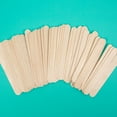 Hello Hobby Jumbo Wood Craft Sticks 75 Pack 5.9 inches long and 0.7 ...