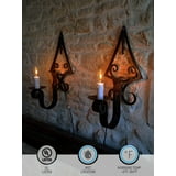 12 Pack B11 Flame Light Bulbs E26 Base, 1W LED Flickering Bulbs, 2 ...