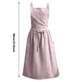 Soft Cotton Apron Solid Color Halter Bandage Aprons Japanese Style ...