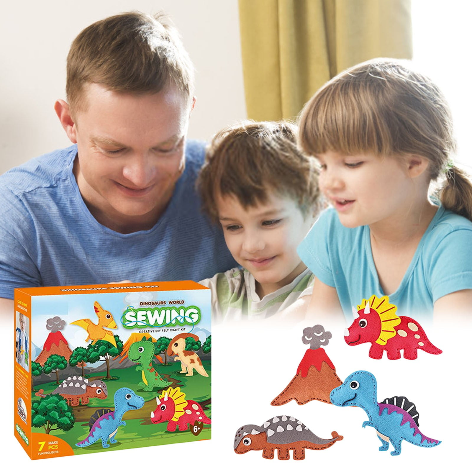 Click here for Wifklsiipg Sewing Toy Diy Toy Craft Sew Set For Ag... prices