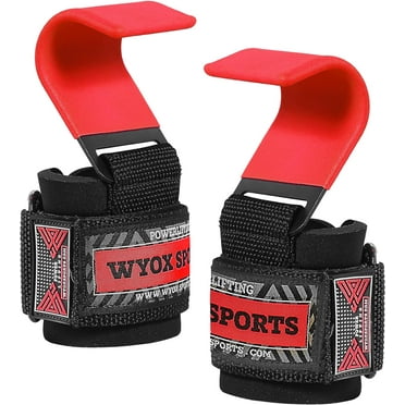 RDX Pro Gym Weight Lifting Hook With Wrist Strap Support - Walmart.com