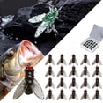Bisitoy 20Pcs Fishing Lures Set with 1Pc Fish Hook Remover Tool for ...