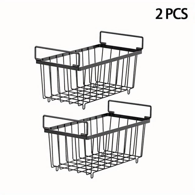 LEEYNEER iSPECLE Freezer Organizer Bins- 4 Pack Small Stackable Deep ...