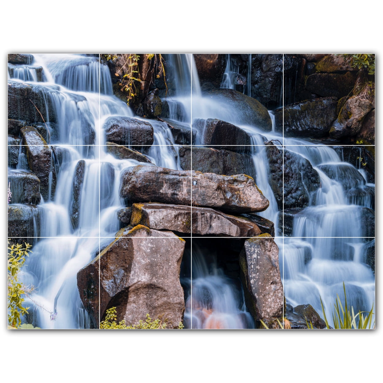 Picture-Tiles.com: Waterfalls Ceramic Tile Wall Mural WAL501143-43M. 24 ...
