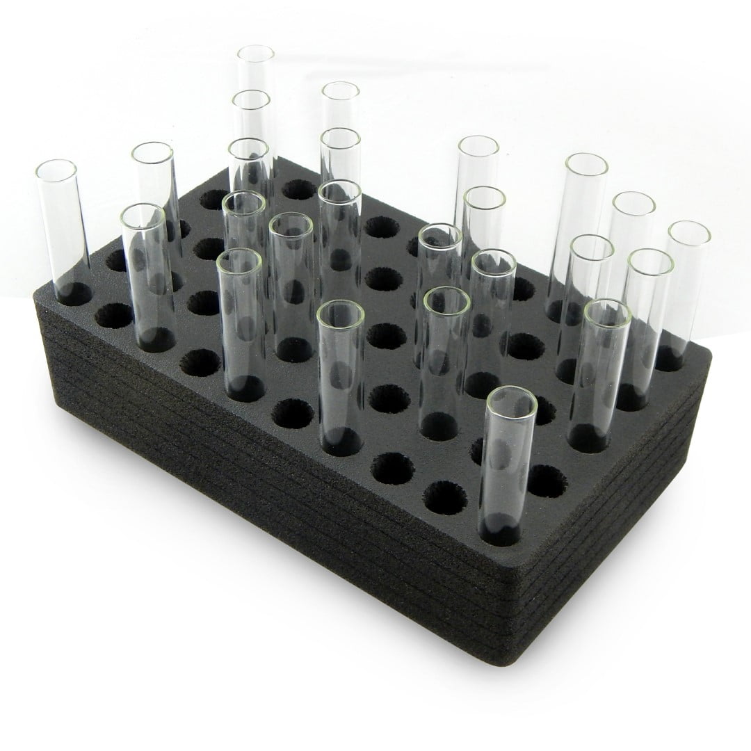 Polar Whale Test Tube Rack Black Foam Storage Rack Organizer Stand ...