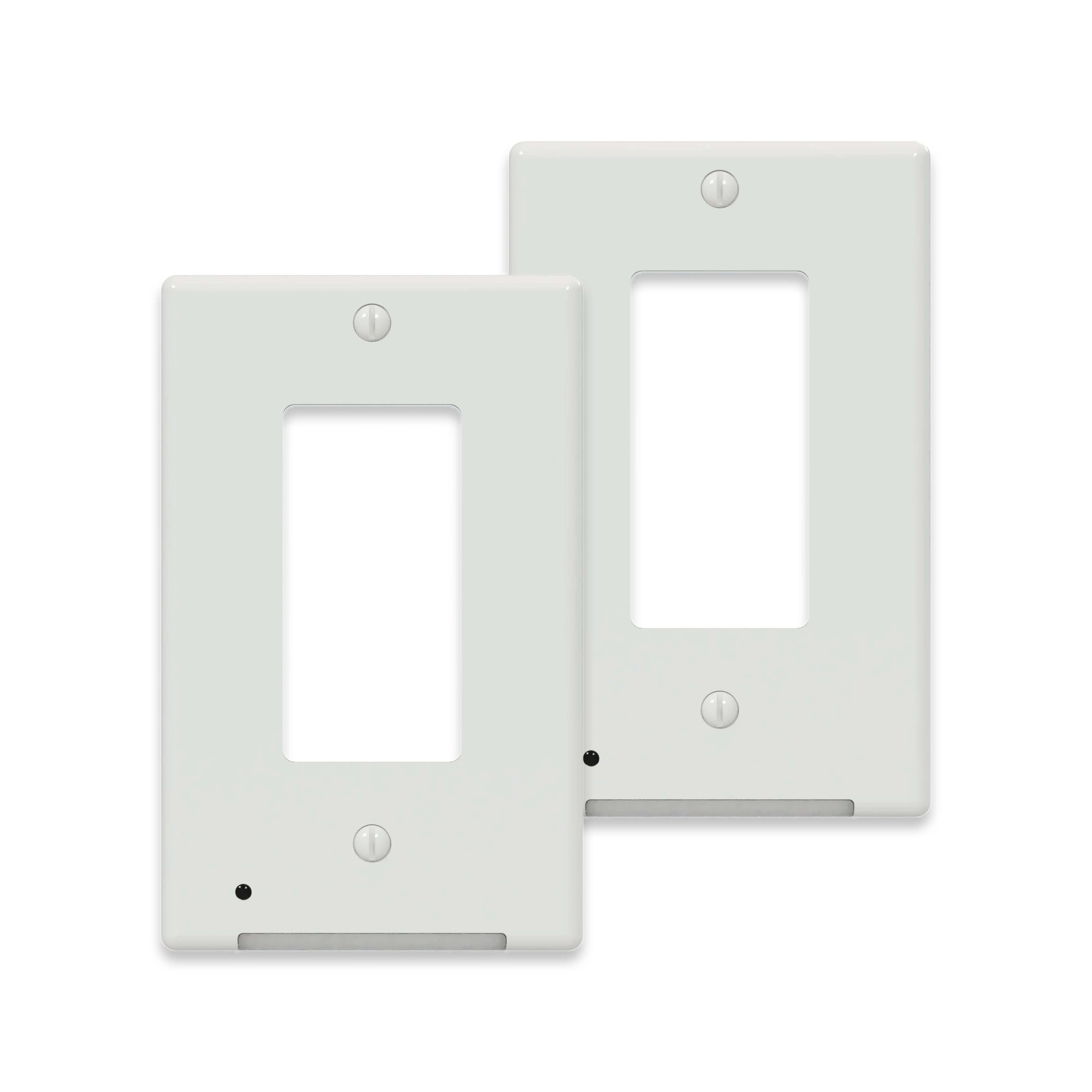 Westek 1 Gang Standard White Single Outlet Plate (2 Pack) - Walmart.com