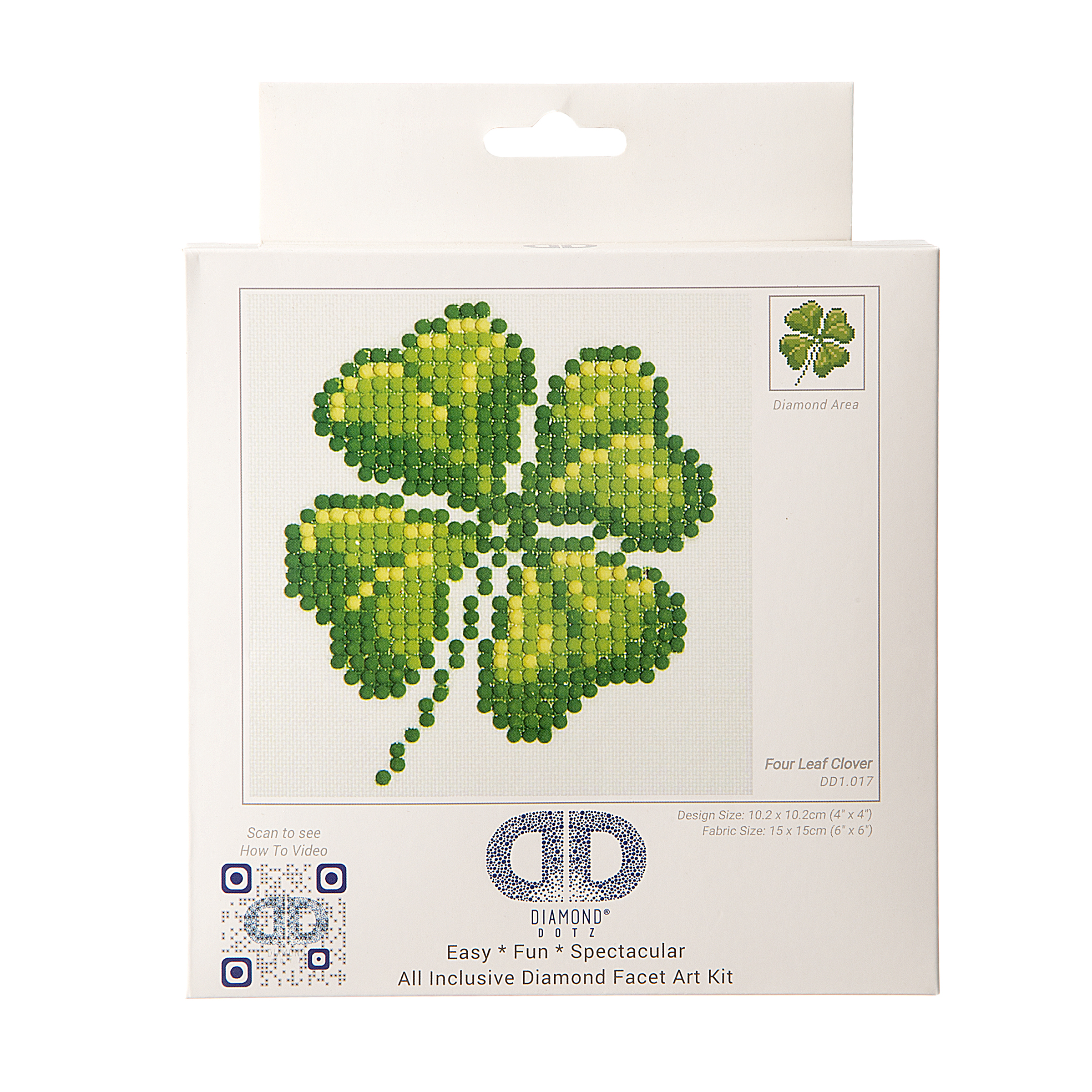 Diamond Dotz Four Leaf Clover Starter Kit - Walmart.com