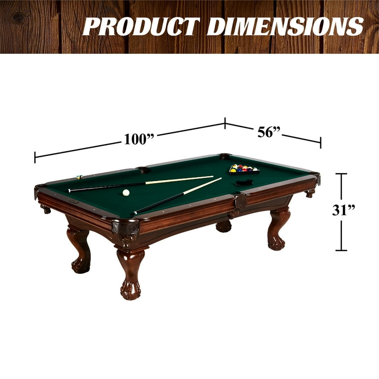 Pool Table Dimensions (Size Guide) Designing Idea, 46% OFF