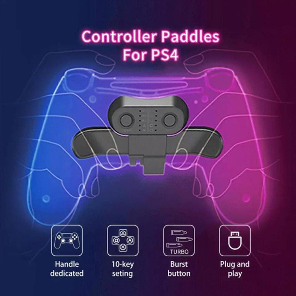 Multifunction Wireless Extension Programmable Back Button Triggers Game Controller Keys for PS4 ...