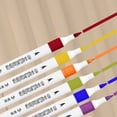 Acrylic Marker 12/48/60 Color Acrylic Paint Pen Quick Dry Brush Tip ...