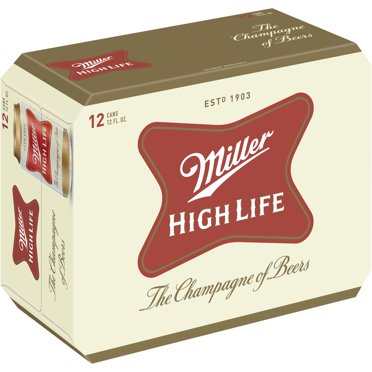 Miller High Life American Beer, 40 fl oz Glass Bottle, 4.6% ABV ...