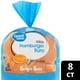 Great Value Hamburger Buns, 8 Count, 11 oz - Walmart.com