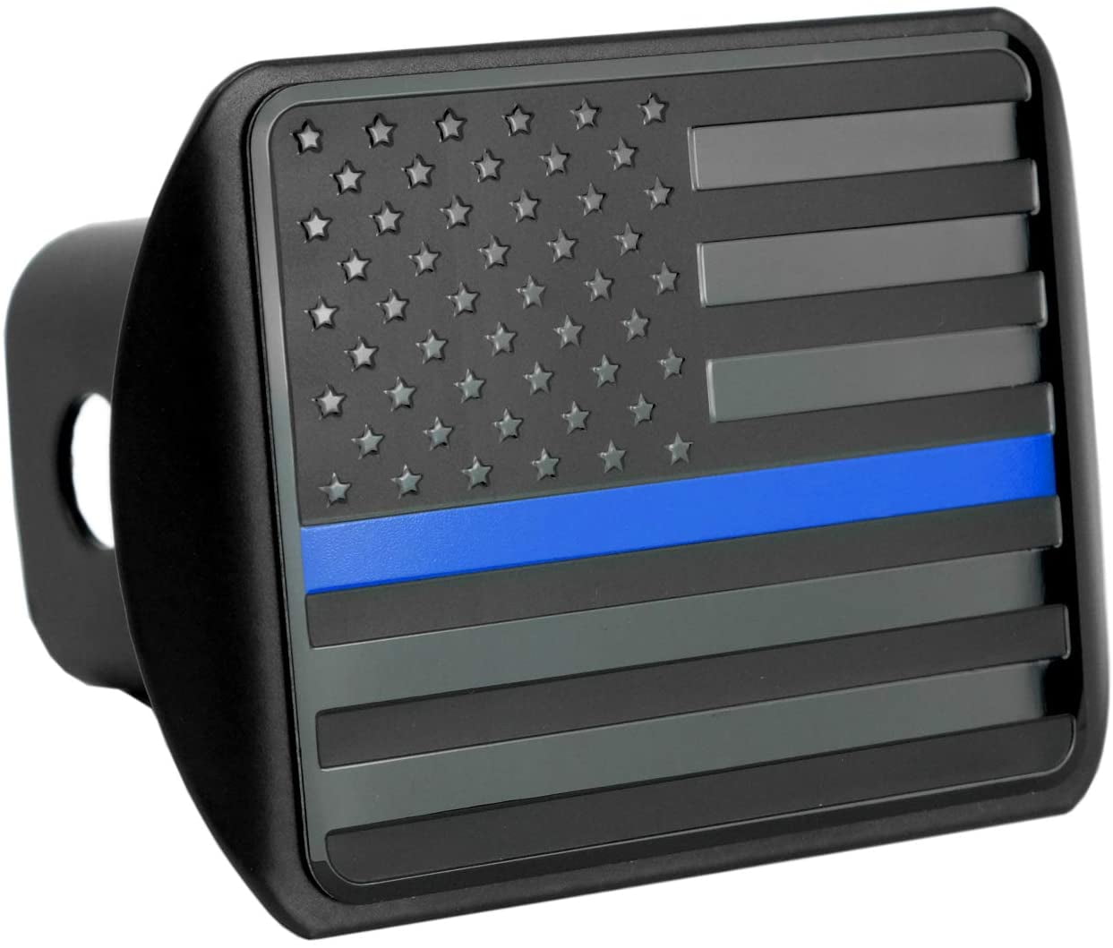 eVerHITCH USA US American Stainless Steel Flag Emblem Metal Trailer ...