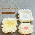2-in-1 Bath Ball with Soap Dispenser, Soft Lathering Bath Sponge Loofah ...
