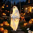 Clearance 5 FT Hanging Ghost Decor,Early Halloween Decorations Light-Up ...