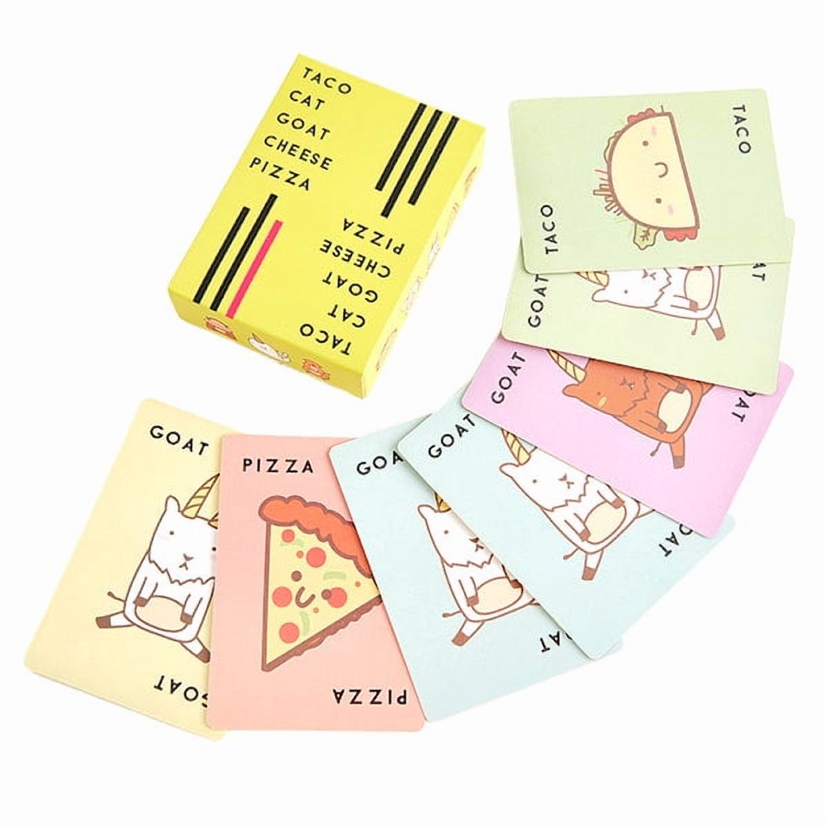 New Taco Cat Goat Cheese Pizza Card Game Family Party Fun Game - Walmart.ca