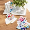 Blank Cards Assortment, Painted Flowers (48 with Envelopes) - Walmart.com