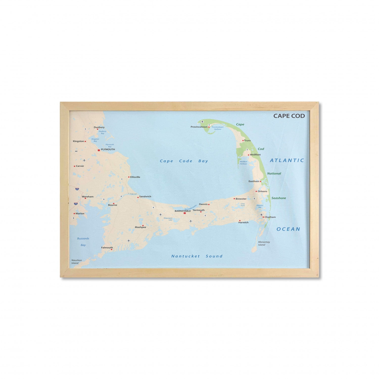 Cape Cod Road Map