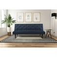 Dorel Home Products Orfino Velour Futon, Multiple Colors - Walmart.com