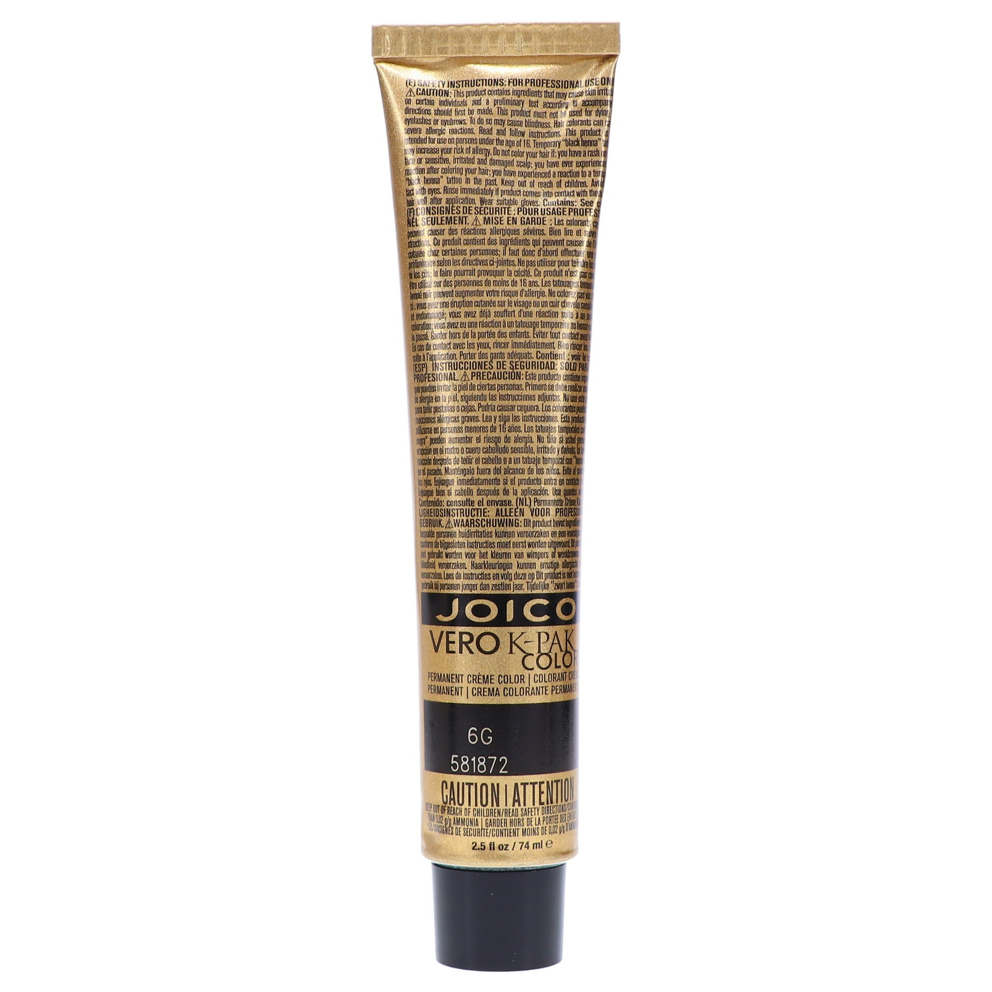 Click here for Joico Vero K-Pak 6g Light Golden Brown 2.5 Oz 2.5... prices