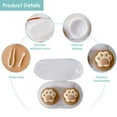 1pcs cartoon contact lens companion box small cute oval fresh portable ...