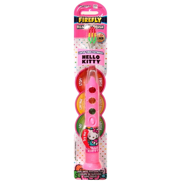 Firefly ready go brush hello kitty soft light up timer toothbrush ...