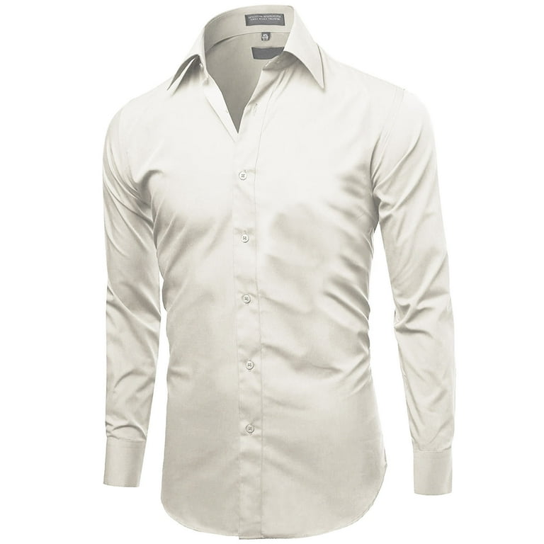 Ivory Color Dress Shirt