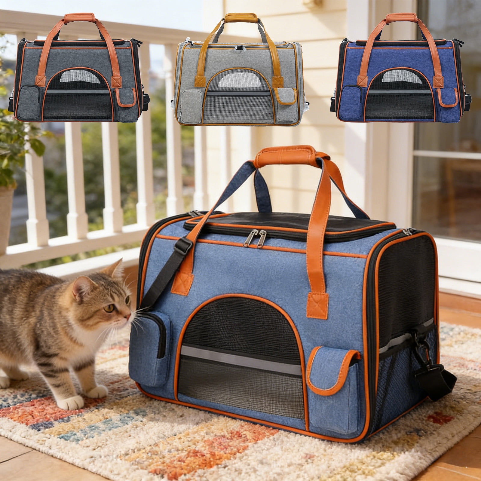 Click here for Sentmoon Cats Carrier Cats Carriers Handheld Cross... prices