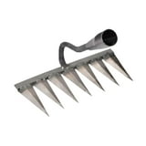 oshhnii Garden Hand Rake Agricultural Garden Hoe for Loosening Farming ...