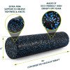 ProsourceFit High Density Foam Roller for Full Back Workout, Exercises, Travel, Myofascial ...
