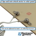 Solar Motor Kit - 1V/400mA Cell Module, 1V/400mA DC Solar Motor, and ...