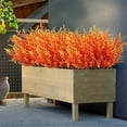 Clearance Fake Flower! Artificial Fall Flowers Outdoor Decoration False ...