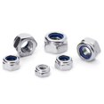 qiya 200pcs Stainless Steel Self-Locking Nuts Assortment Threaded ...