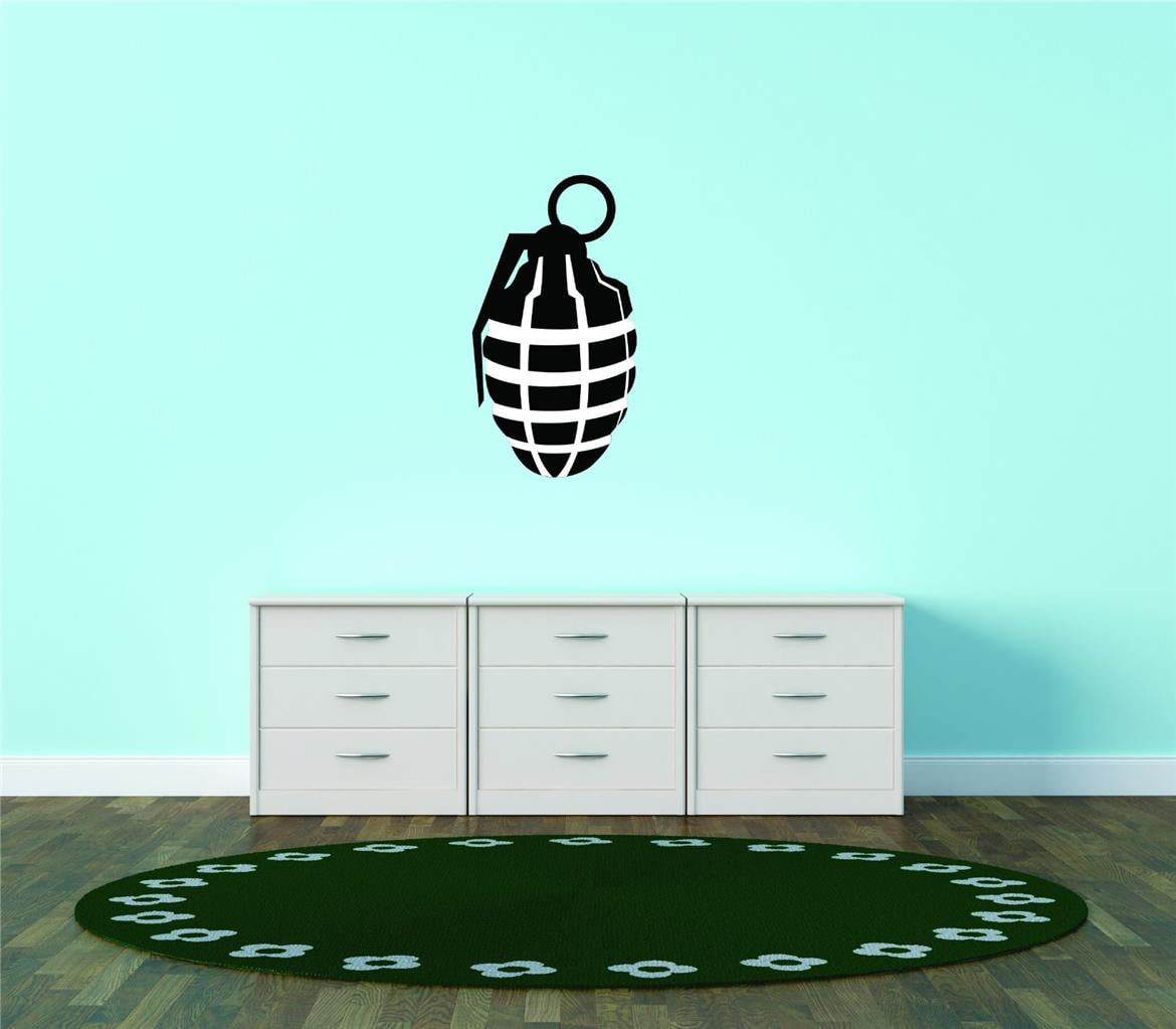 Design With Vinyl Artwork Plastic Container That Can Be Thrown Wall ...