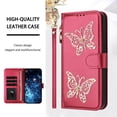 For iPhone 14 Pro Phone Case,Luxury Bling Glitter Sequins Butterfly ...