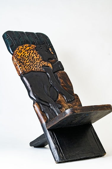 African Traditional Chair - No. 3 - Walmart.com