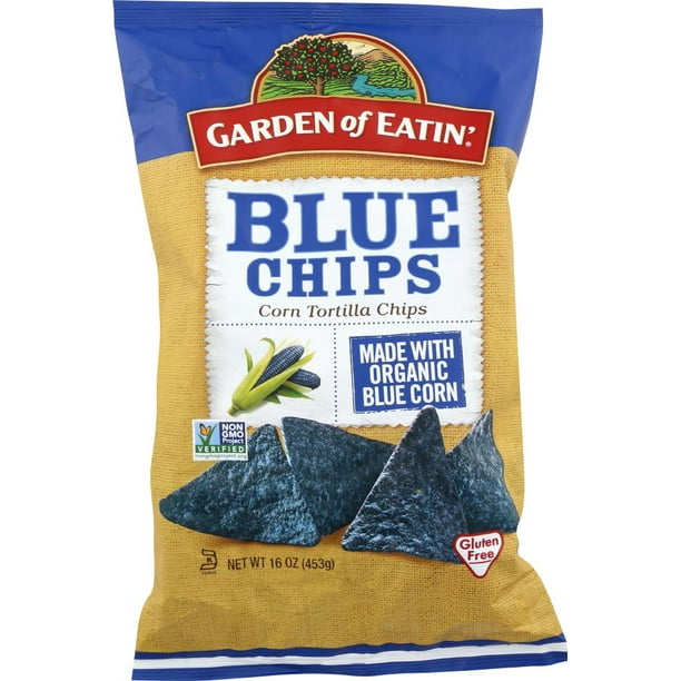Garden of Eatin' Blue Tortilla Chips, 16 oz Bags (Pack of 12) - Walmart ...