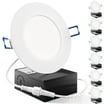 GE Cync Reveal HDPlus Wafer Smart LED Downlight, Color Changing Wifi ...