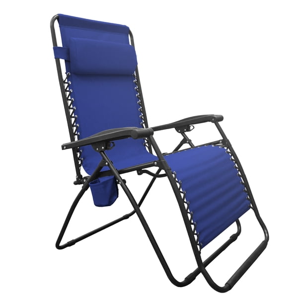 Caravan Sports Infinity Big Boy Zero Gravity Chair Blue - Walmart.com