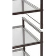 3-Tier Stackable Mesh Shoe Rack, Bronze - Walmart.com