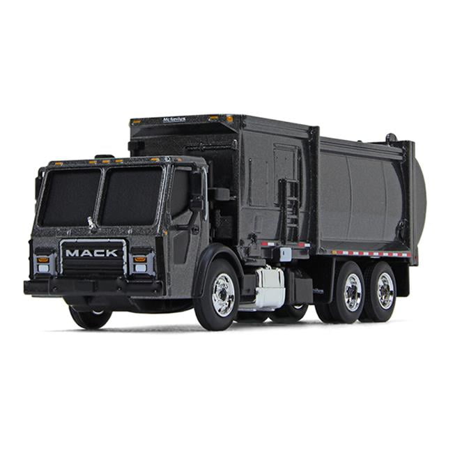 Mack LR Refuse Truck with McNeilus ZR Side Loader, Graphite Gray ...